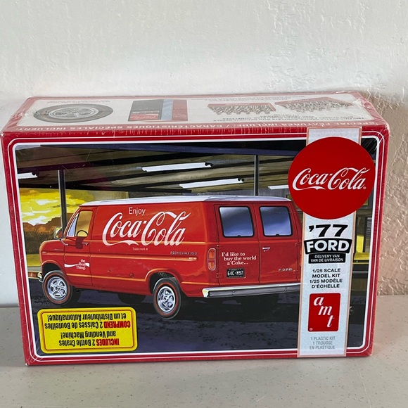 Coca Cola | Art | Coca Cola Red Ford Van Model A2 | Poshmark